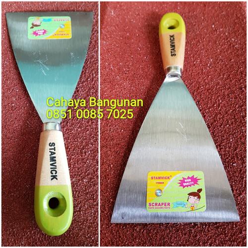 Jual SCRAP Scraper Kape Kapi Kapek Kerok Stamvick 4Inch 4" Inc Inch ...
