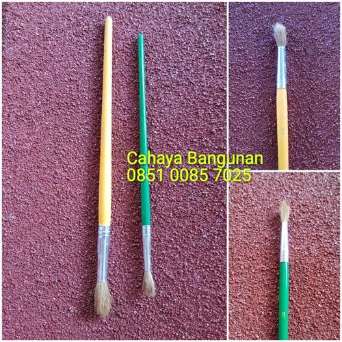Jual Kuas Cat Air - Minyak - Lukis - Kecil Mini Gambar Lis Nat Profil ...