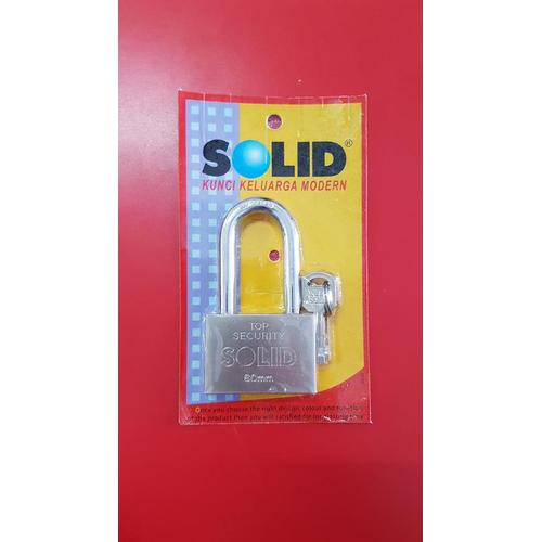 Jual Gembok SOLID 809 L 60MM Baja Panjang - Kota Bandung - Ragam Atap ...