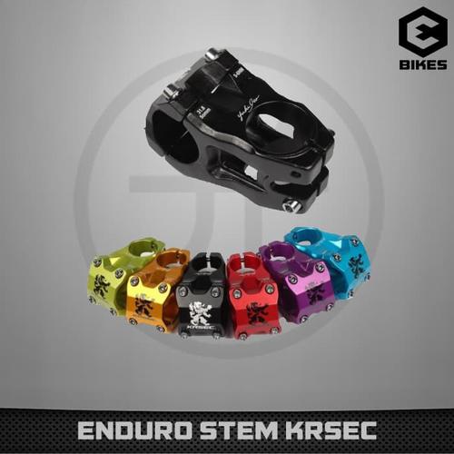Jual STEM KRSEC CNC PENDEK 45mm MODEL FUNN STRIPPA EVO - Hitam - Kota ...