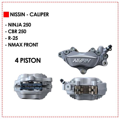 Promo Nissin Caliper 4 Piston R25 -CB 25 - Ninja 250 - N-MAX Front ...