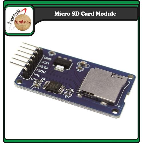 Jual Micro Sd Card Reader Writer Module For Arduino Modul Pembaca