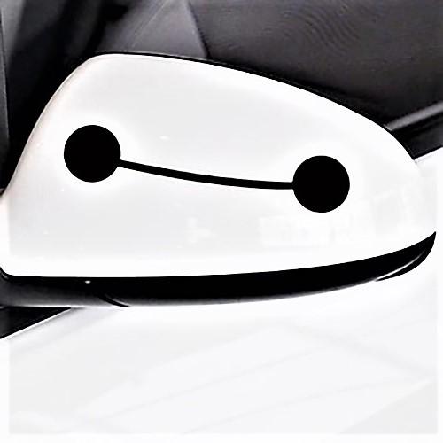 Jual Stiker Spion Mobil Baymax Eyes Car Decal Mirror Sticker Cute Unik ...