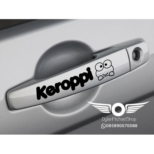Jual Stiker Handle Pintu Mobil Sanrio Keropi Keroppi Car Kodok Sticker ...