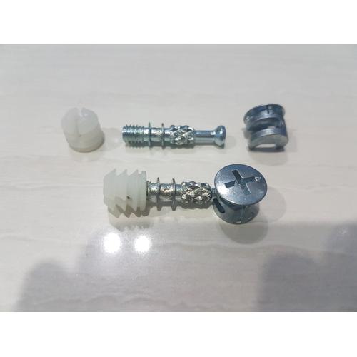 Jual Furniture Knock Down SET Skrup Baut Minifix 30mm + Casing 12MM ...