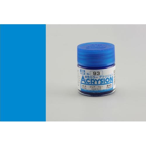 Jual Mr. Hobby Acrysion Clear Blue N93 Gundam Bandai Model Kit Paint Cat - Kab. Bekasi - MACY ...