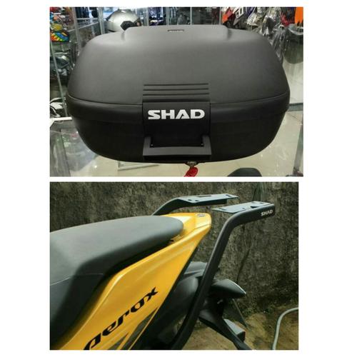 Jual PAKETAN BOX SHAD UKURAN 42 LITER /PER BREKET BOX MOTOR SHAD AEROX ...