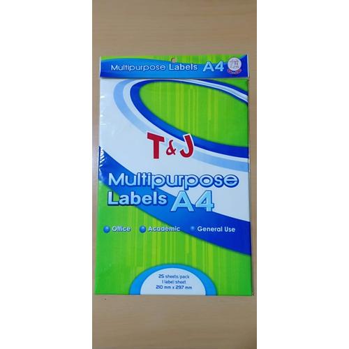 Jual Label sticker TOM & JERRY A4 - Jakarta Pusat - ATK Original ...