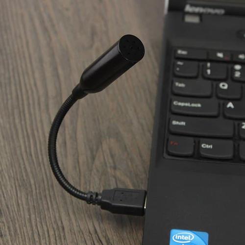 Jual Mini USB Flexible Stick Microphone Mic PC MAC Laptop MSN Skype ...