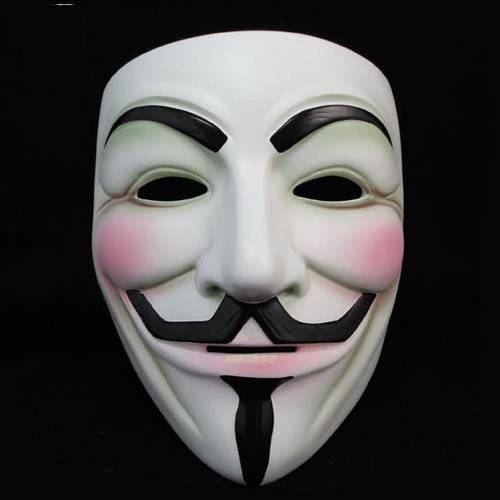Jual TOPENG VENDETTA HALLOWEEN GHOST MASK PESTA TOPENG MONSTER COSPLAY ...