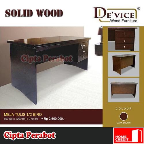 Jual Meja Tulis Kantor Kayu Device 1/2 biro - Kota Medan - Cipta ...