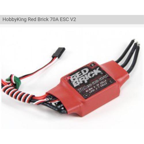 Jual ESC 70A Hobbyking Red Brick max 90a BEC 5a 5v lipo 2s-7s Aeromodelling - Kota Depok ...