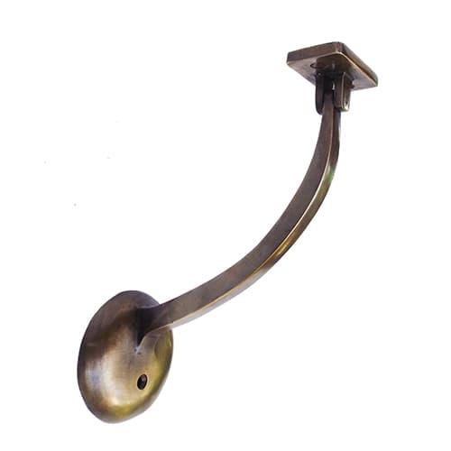 Jual 6" Penyangga Rail Tangga Kuningan / Stair Rail Bracket - Modern ...