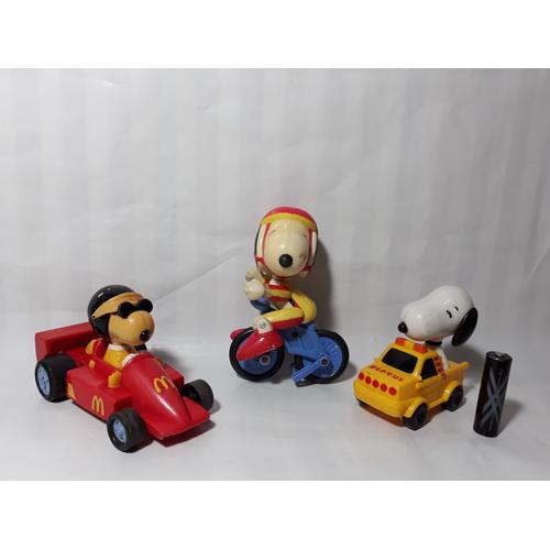 Jual Snoopy Sports Car F1 Happy Meal Mcdonalds Mcd Formula 1 Bike ...