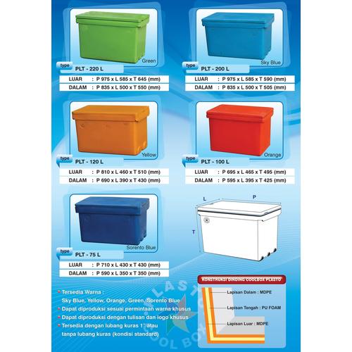 Jual Coolbox Cool Box Cooler Box Peti Es 220 liter - Merek PLASTO ...