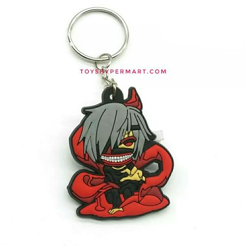 Jual Tokyo Ghoul Kaneki Rubber Ken Key Chain Gantungan Kunci - Jakarta ...