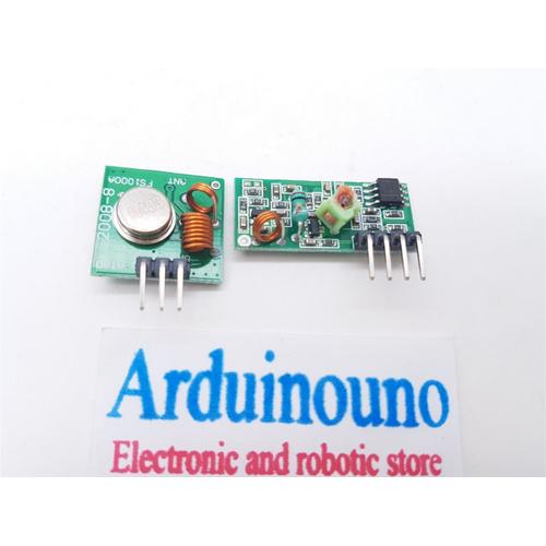 Jual RF MODULE BOARD 433 MHZ DC 5V wireless transmitter and receiver ...