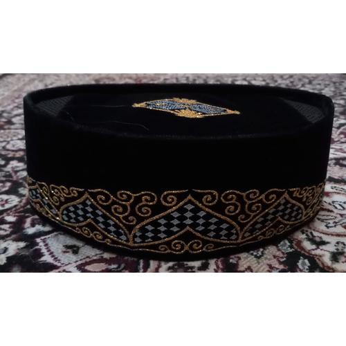 Jual Peci hitam / peci bludru / peci bordir / peci mewah / peci premium ...