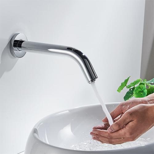 Jual Kran Sensor Dinding / Infrared Sensor Wall Mounted Faucet C8197 ...