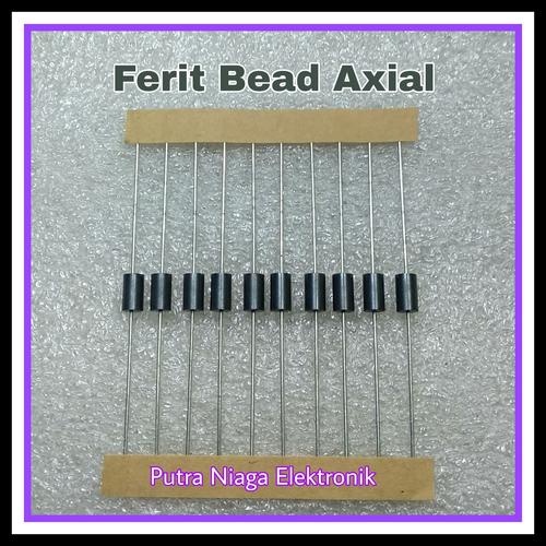 Jual Ferit Bead Axial 6mm x 3.5mm Emi Filter Ferite Ferrit Ferrite bit ...