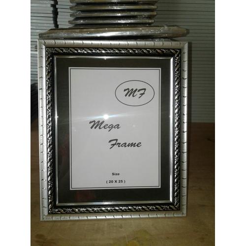 Jual Bingkai / Frame Foto Warna Silver 10R 20x25 (20 x 25) - Putih ...