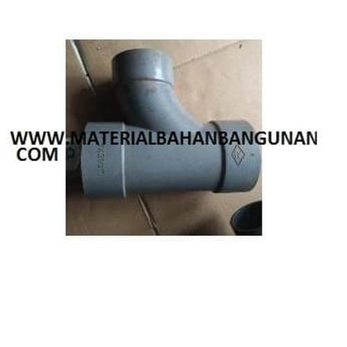 Jual TY tee Y 6 X 4 inch pipa pvc T Y sambungan pipa heavy duty - Kota ...