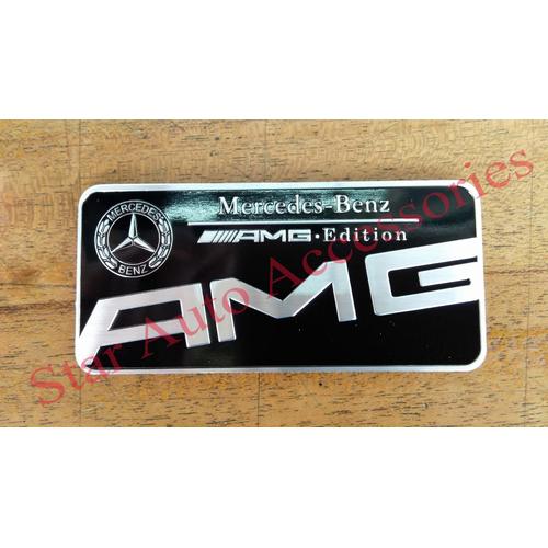 Jual Emblem Placard Mercedes Benz AMG Black Edition Big - Jakarta Utara ...