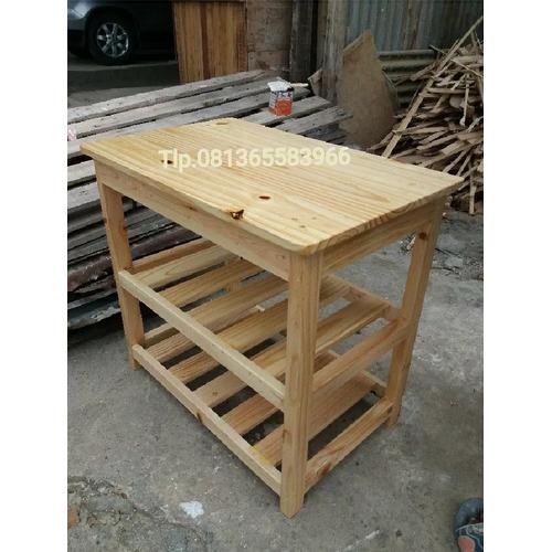Jual Rak Kayu Jati Belanda/Meja Tv/ Meja Tingkat/Meja Rak/ - Jakarta ...