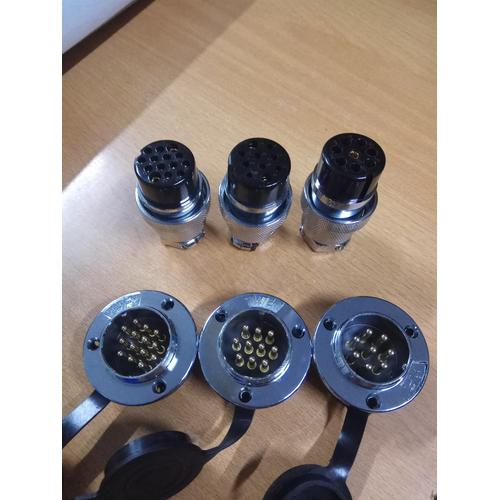 Jual Circular connector konektor bulat 30 mm 14 10 8 pin bukan ...