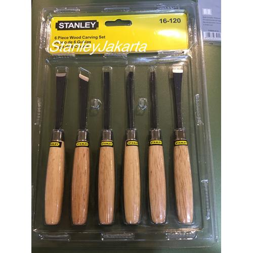 Jual Stanley 16-120 6-Piece Wood Carving Set / Pahat Kayu Set - Jakarta ...