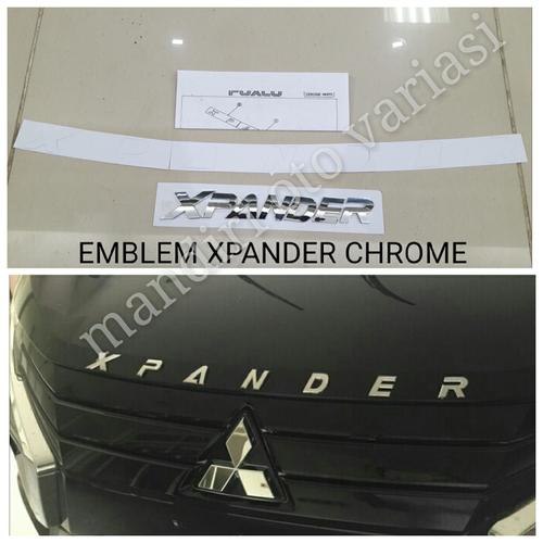Jual engine hood emblem xpander/logo kap xpander - Jakarta Pusat ...