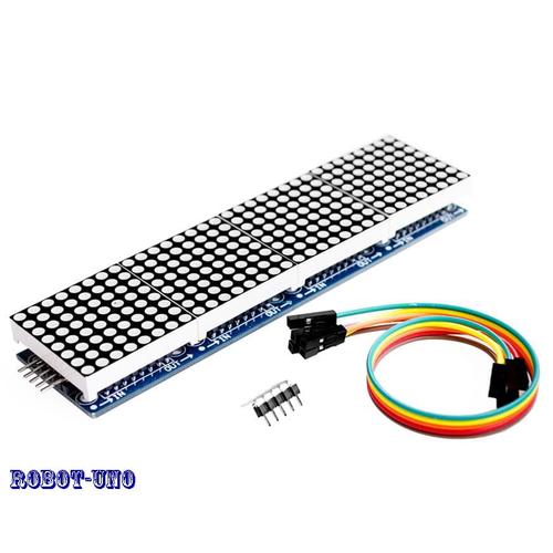 Jual Module Led Dot Matrix 32x8 Display with Max 7219 for Arduino ...