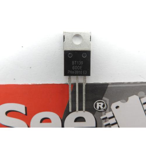 Jual BT139 600 600E 16A 600V Triac Logic Level TO-220 BT 139 sensitive gate - Kota Surabaya ...