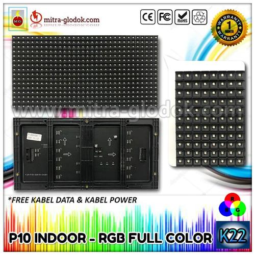 Jual P10 PANEL SMD RGB MODUL PANEL INDOOR FULL COLOR - RUNNING TEXT ...