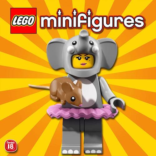 Jual LEGO Minifigures Series 18-Elephant Suit Girl Minifigure Seri #1 ...