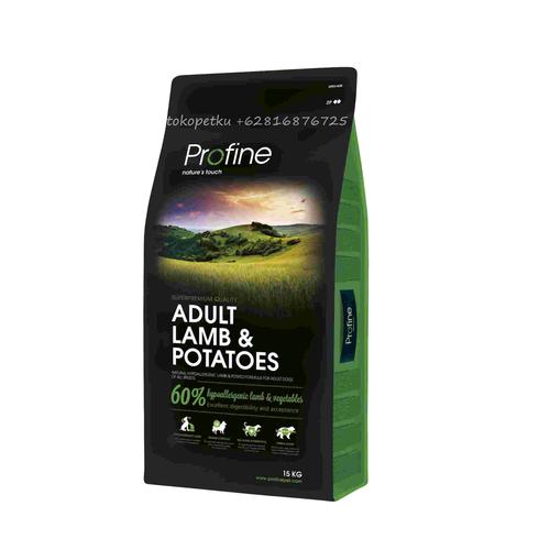 Jual Profine Dog Food Adult Lamb Potatoes 15kg [SUPER PREMIUM DOG FOOD ...