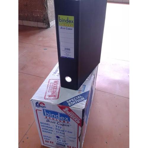 Jual ORDNER folio F4 70 mm BINDEX 717 ecology blue cyber(12 pcs ...