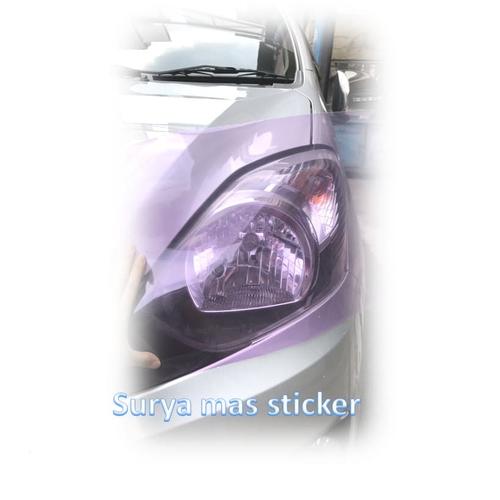 Jual stiker sticker headlamp PER METER hybrid skotlet - Kuning - Kota ...