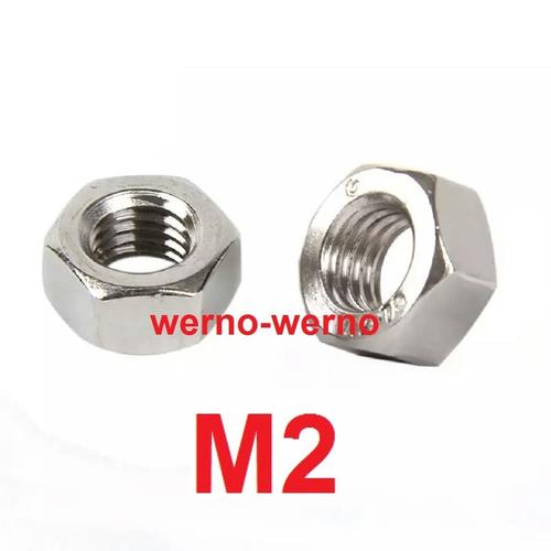 Jual Hex Nut Stainless M2 Mur Baut 2mm Heagonal Nuts - Kota Magelang ...