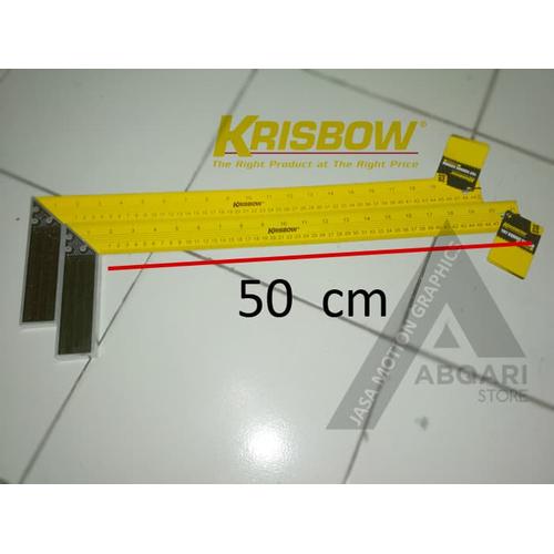 Jual penggaris siku tukang / speed square / combination square / try ...
