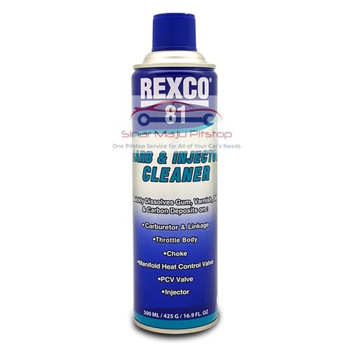 Jual Rexco 81 Carb & Injector Cleaner 500 ml Made In USA - Spray ...