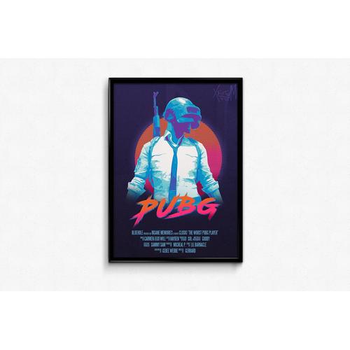 Jual Poster Game PUBG Retro - High Quality Printed - Jakarta Timur ...