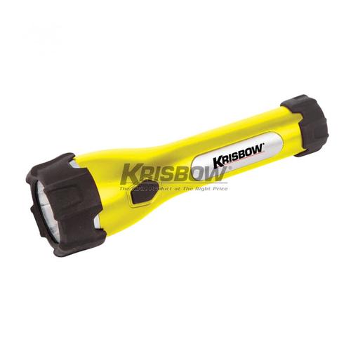 Jual SENTER LED Flashlight 25LM 2XAA LightWeight KRISBOW 10108011 ...