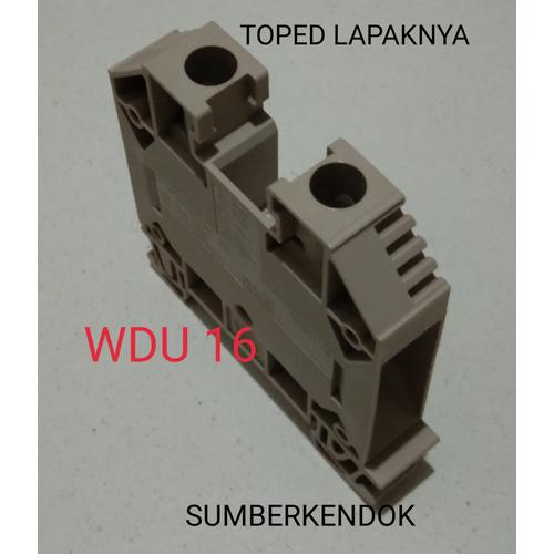 Jual WDU 16 WEIDMULLER TERMINAL BLOCK DIN RAIL BUKAN PHOENIX CONTACT ...