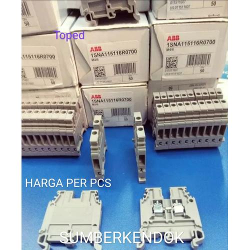Jual M4/6 TERMINAL BLOCK ENTRELEC ABB BUKAN PHOENIX CONTACT BLOK ...