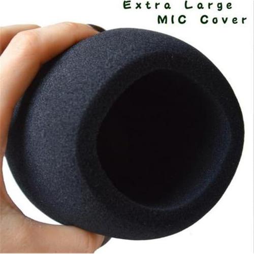 Jual SUPER EXTRA BIG LARGE Pop Filter Wind Noise Foam Sponge Mic ...
