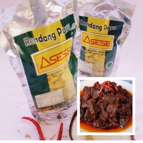 Promo Rendang Paru Basah Asese 250 gram - Kota Padang - Wisata Kuliner Nusantara | Tokopedia