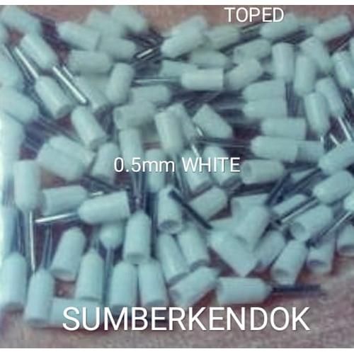 Jual Skun kabel listrik ferrules 0.5mm /sepatu kabel /cable shoes ...