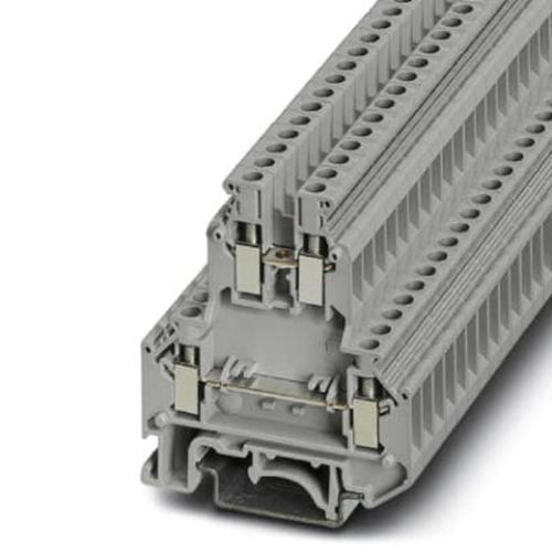 Jual Double Terminal Block tipe UK K-5N Grey / Terminal 2 Tingkat (4mm ...