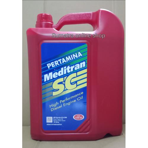 Jual Oli pertamina mesin diesel meditran Sc sae 15w-40 (10liter) - Kota ...